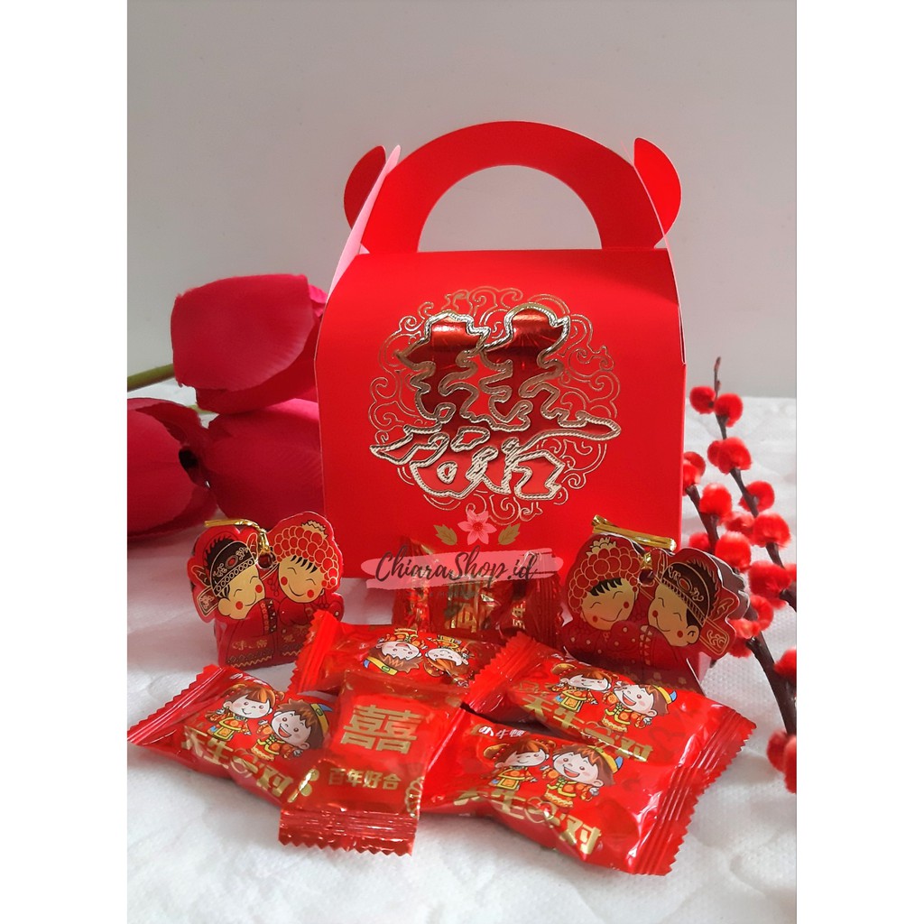 Jual Kotak Permen Sedang / Box Permen Sangjit / Box Permen Mingle ...