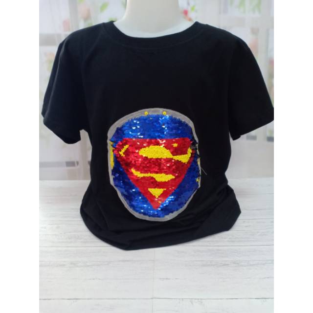 Jual Baju Superman squin | Shopee Indonesia