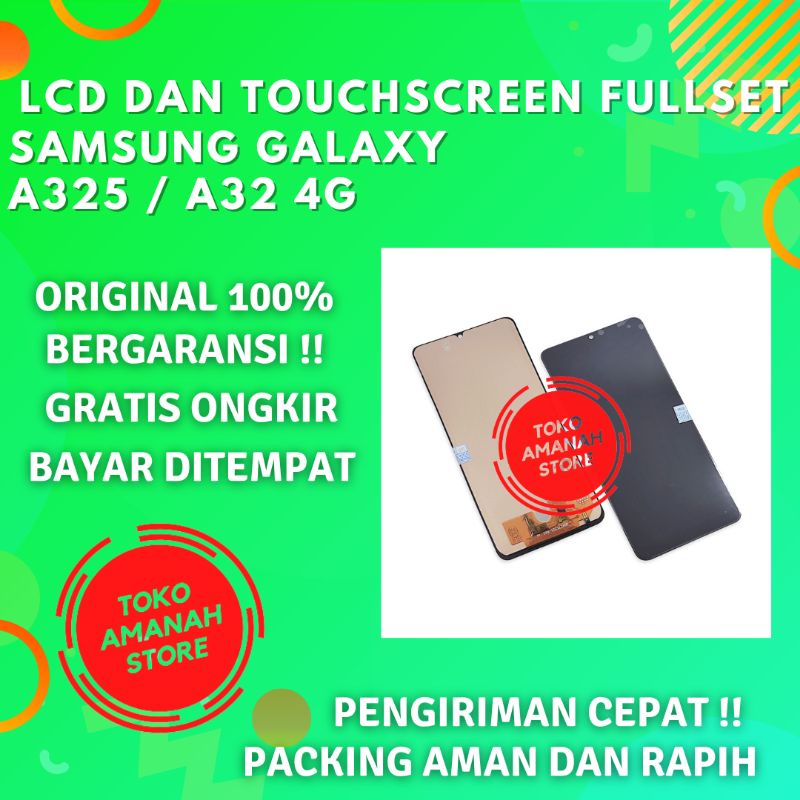 Jual Lcd Original Samsung Galaxy A325 - A 325 - A32 4G Fullset Layar Touchscreen Ori | Shopee ...