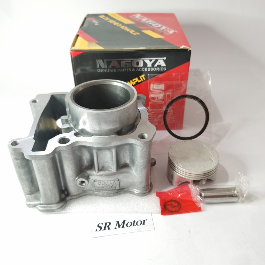 Jual Block blok cylinder boring piston seher kit set jupiter mx lama new old 135 nagoya | Shopee ...
