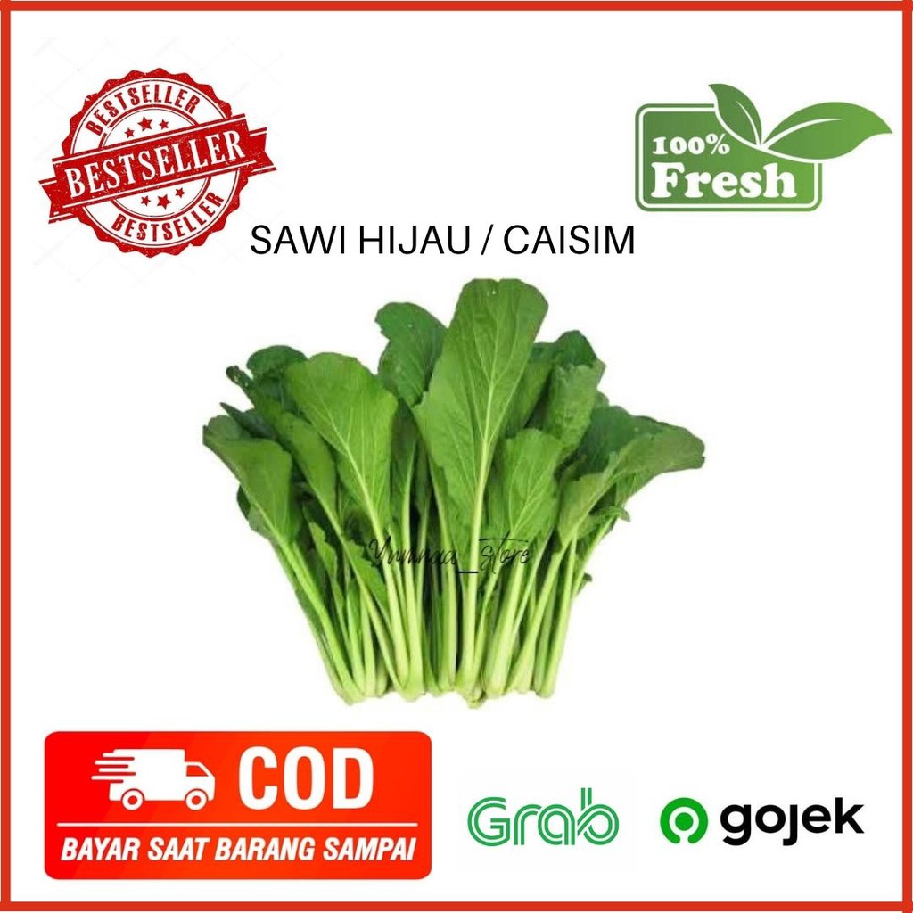 Jual Sawi Hijau / Caisim Sayur Sayuran Fresh Sayur Mayur Per ikat ...