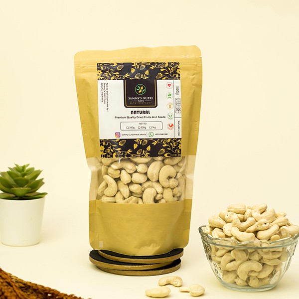 Jual 250GM PREMIUM W240 CASHEW / KACANG METE RAW & ROASTED(salted/unsalted) | Shopee Indonesia