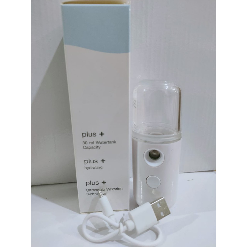 Jual Nano Mist Sprayer Alat Semprotan Pelembap Wajah / Perawatan Water Uap 30 ml Nano Spray Vape ...