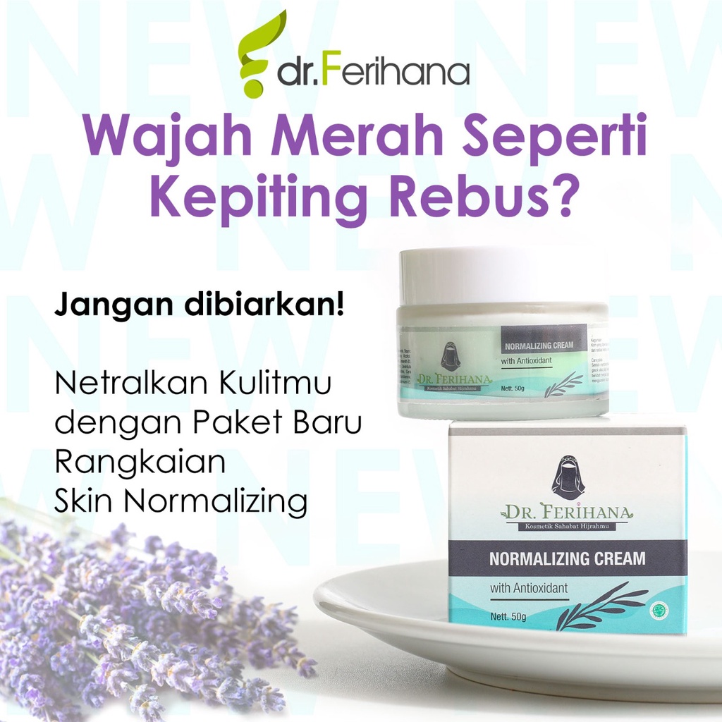 Jual Normalizing cream with Antioxidan dr. Ferihana Cosmetics & Skincare Merupakan Krim Detox ...