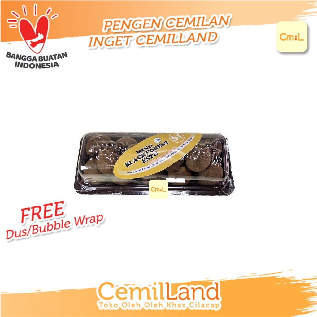 Jual Mino Mini Nopia Banyumas Coklat Blackforest Estu | Shopee Indonesia