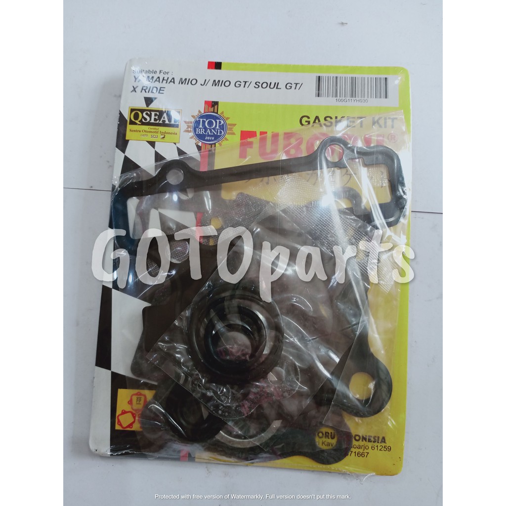 Jual FUBORU - TOPSET MIO J / MIO GT / MIO SOUL GT / X RIDE (GASKET KIT ...