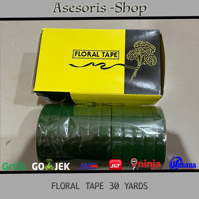 Jual Floral Tape | isolasi Solatip Bunga | Solatip Daun Tangkai Bunga ...