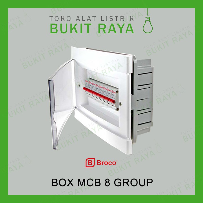 Jual 17108 Broco Box MCB 8 Group Inbow | Shopee Indonesia