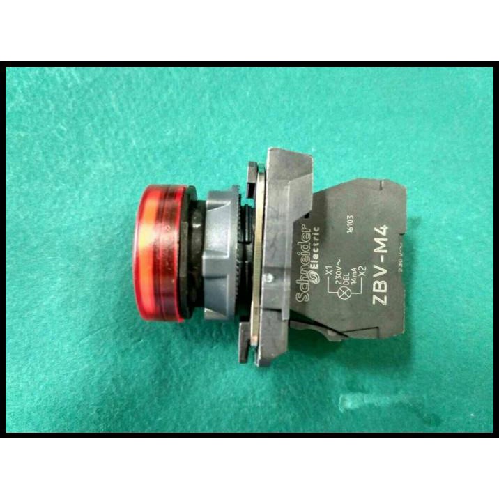 Jual Schneider Pilot Lamp Plastik Xb5Avm4 Merah | Shopee Indonesia