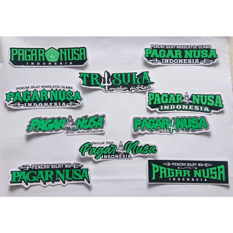 Jual STIKER PAGAR NUSA KEREN ( isi 10 PCS) | Shopee Indonesia