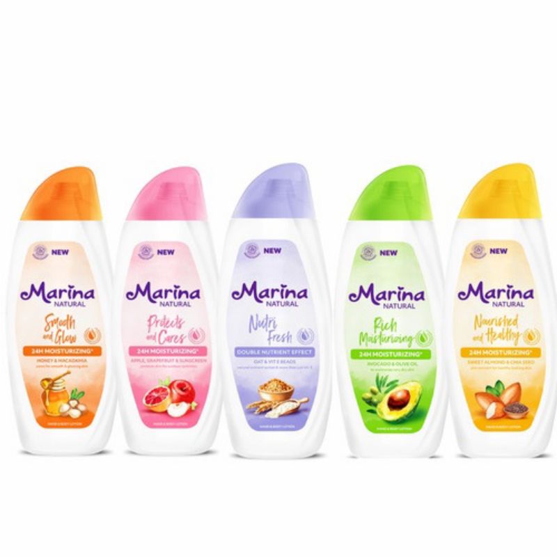 Jual Marina Hand & Body Lotion Natural 475ML | Shopee Indonesia