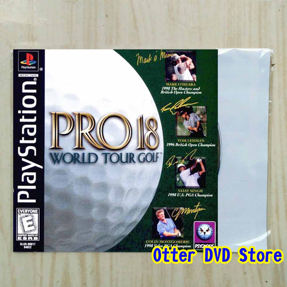 Jual Kaset CD Game Ps1 Ps 1 Pro 18 World Tour Golf | Shopee Indonesia