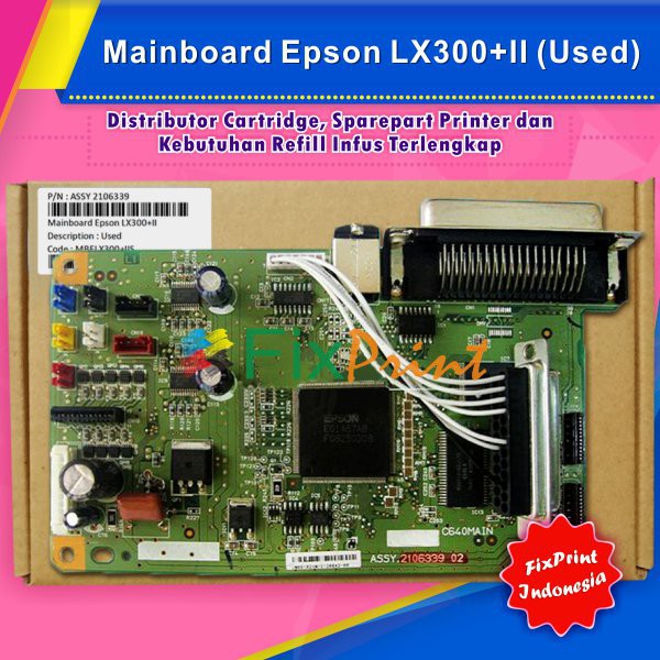 Jual Mainboard Epson LX300+II Logic Board LX-300+II Motherboard Printer ...