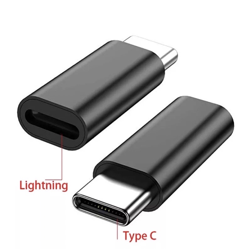 Jual Converter Lightning to Type C - Adapter Converter Iphone ke Type C ...
