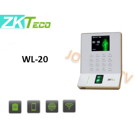 Jual Mesin Absensi ZKTeco WL20 Wireless Time Attendance Terminal | Shopee Indonesia
