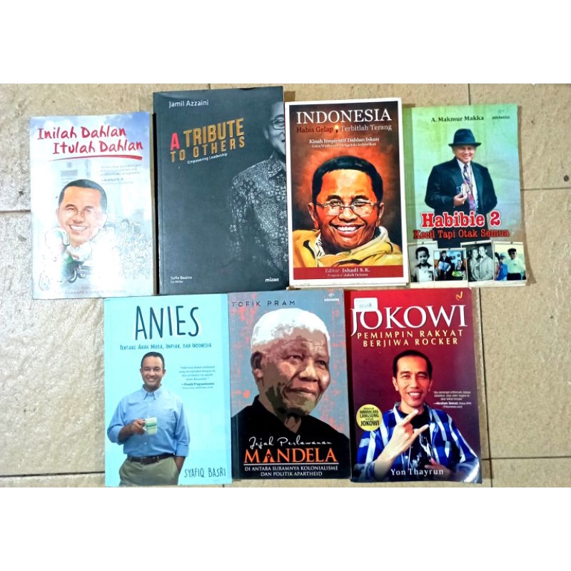 Jual ( OBRAL ) BUKU BIOGRAFI // BUKU TOKOH PAHLAWAN // BUKU TOKOH ...