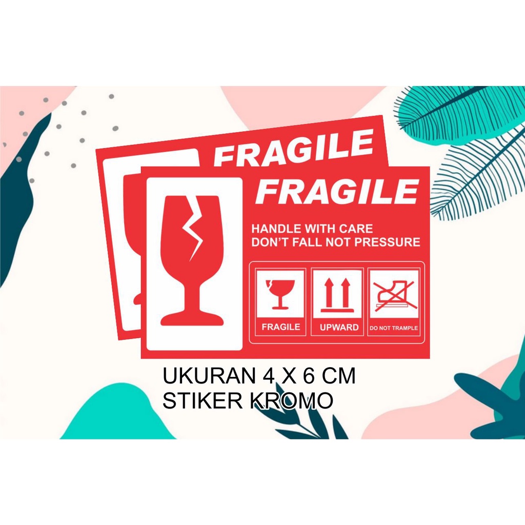 Jual STIKER FRAGILE PECAH BELAH UNIK LUCU TERMURAH | Shopee Indonesia