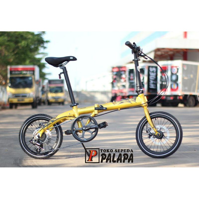 Jual SEPEDA LIPAT 16 DAHON CHICAGO HARGA SPESIAL SELI FOLDING BIKE ...