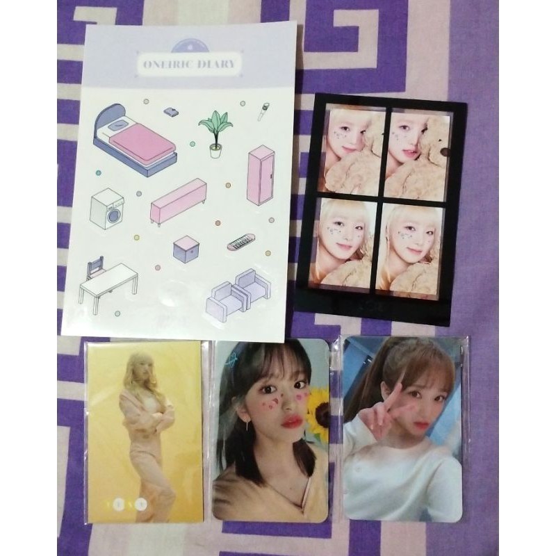 Jual WTS WTT IZ*ONE Oneiric Diary Photocard Eunbi Yena Yujin Nako | Shopee Indonesia