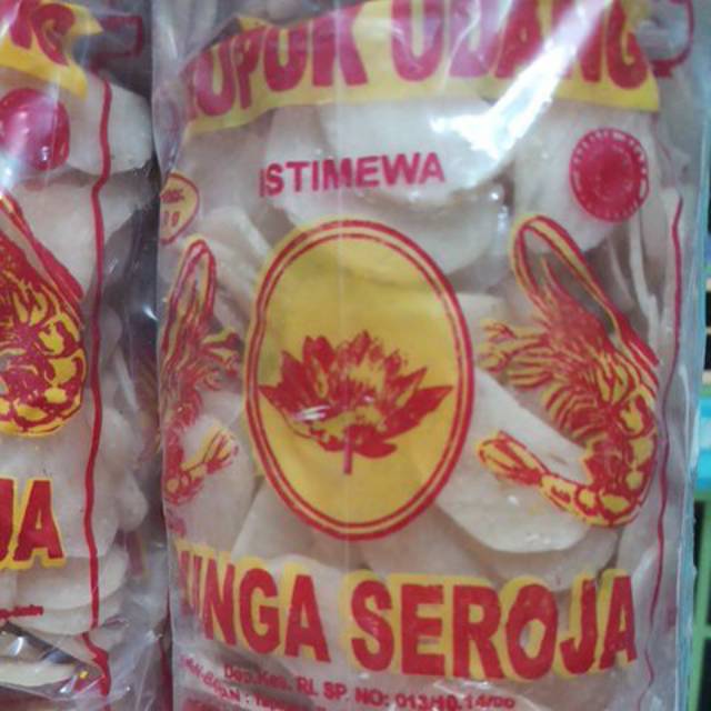 Jual krupuk udang bunga seroja | Shopee Indonesia