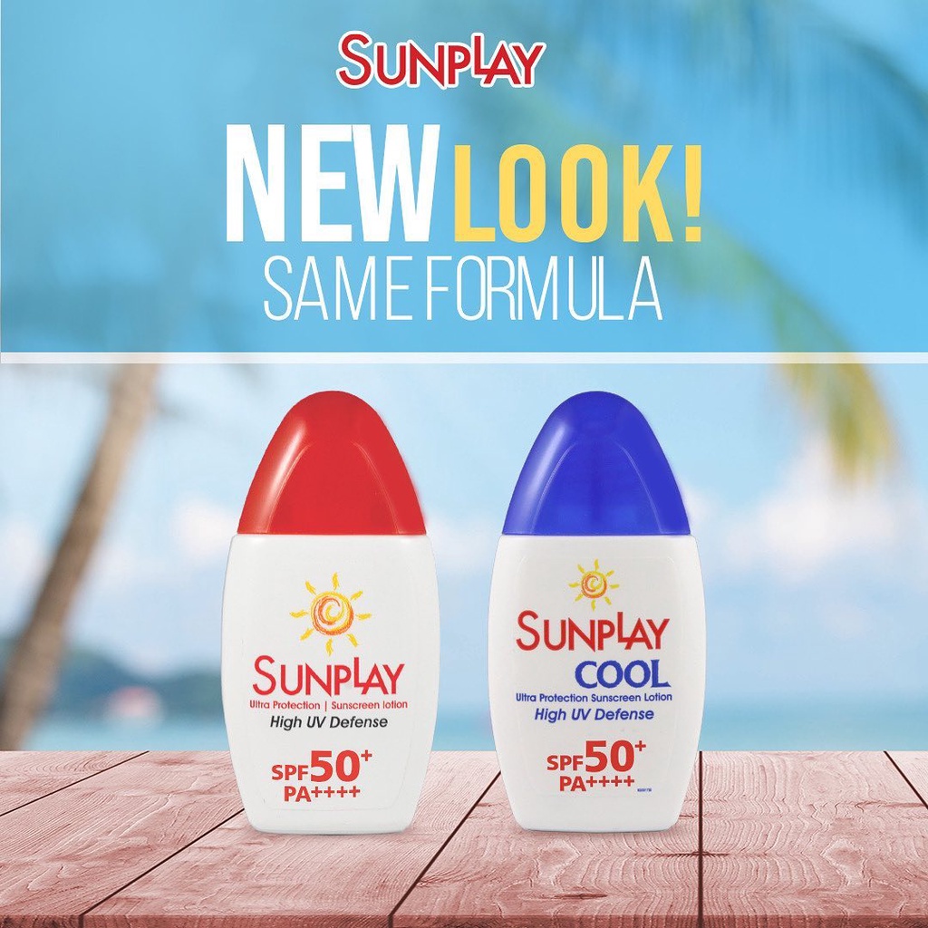 Jual SUNPLAY Ultra Protection Sunscreen Lotion SPF50 30gr | Sun Play ...