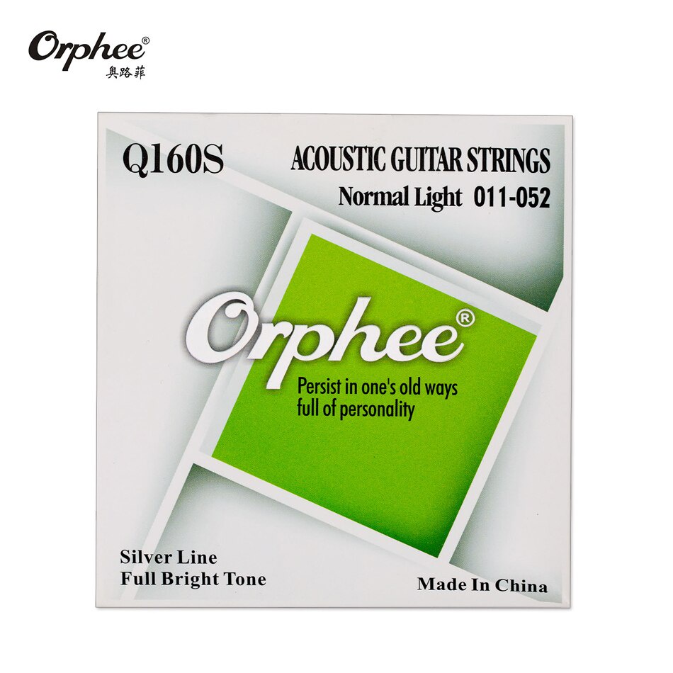 Jual Orphee Q160S Senar Gitar Akustik String Silver Plated 1 Set Ukuran ...