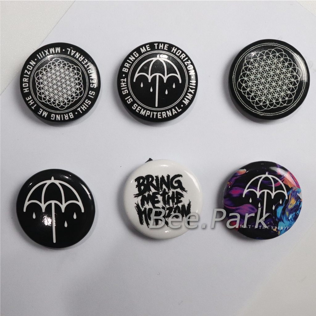 Jual PIN BROSH BUTTON PIN EMBLEM BAND | Shopee Indonesia