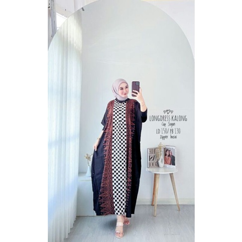 Jual KAFTAN LONGDRESS SAMITEX | Shopee Indonesia