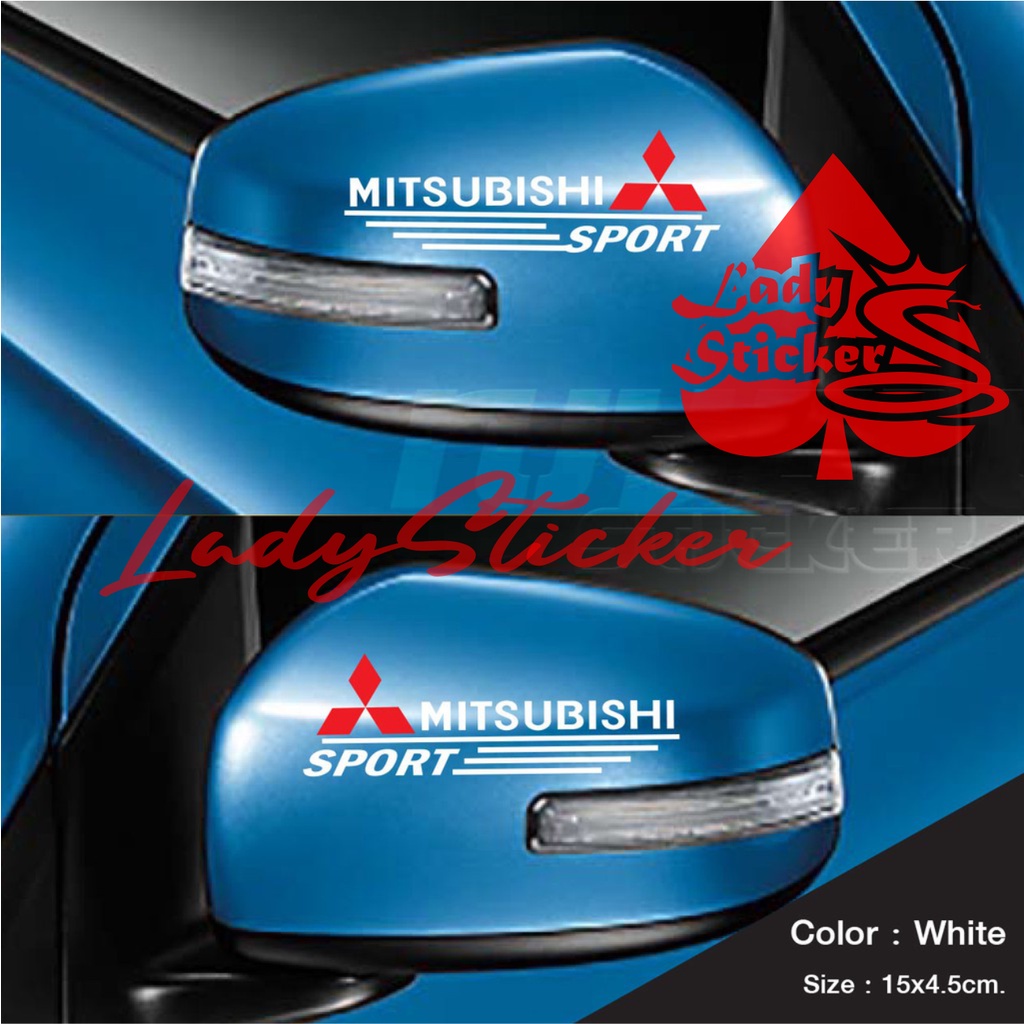 Jual STICKER STIKER SPION MITSUBISHI STICKER SPION MOBIL MITSUBISHI ...