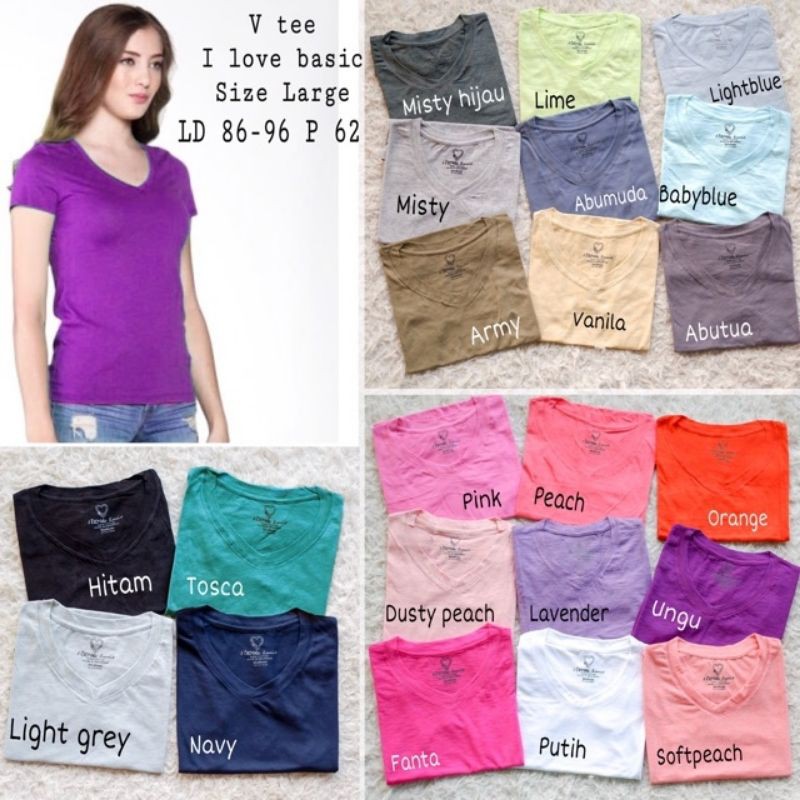 Jual baju basic | Shopee Indonesia