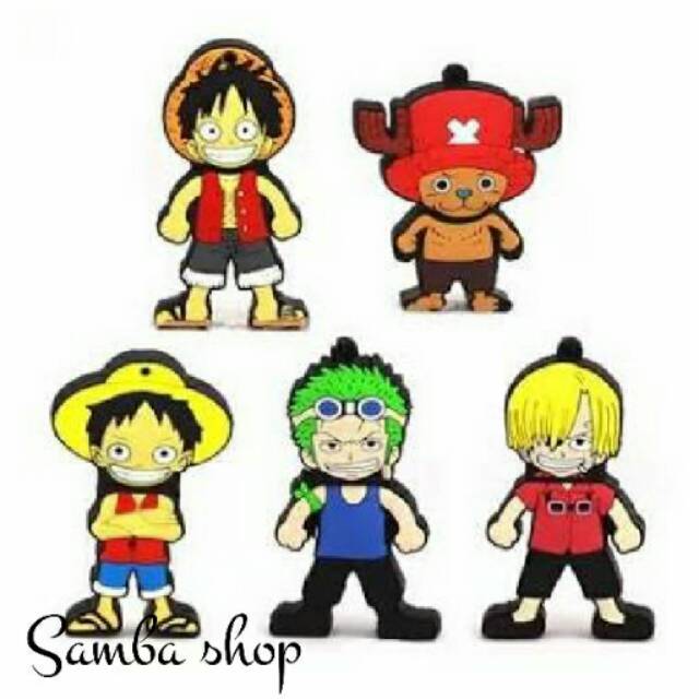 Jual FLASHDISK KARAKTER UNIK LUCU ONE PIECE 2D | Shopee Indonesia