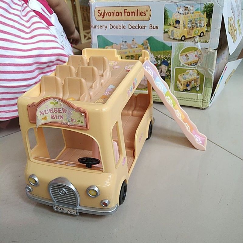 Jual Sylvanian Families Nursery Double Decker Bus Shopee Indonesia