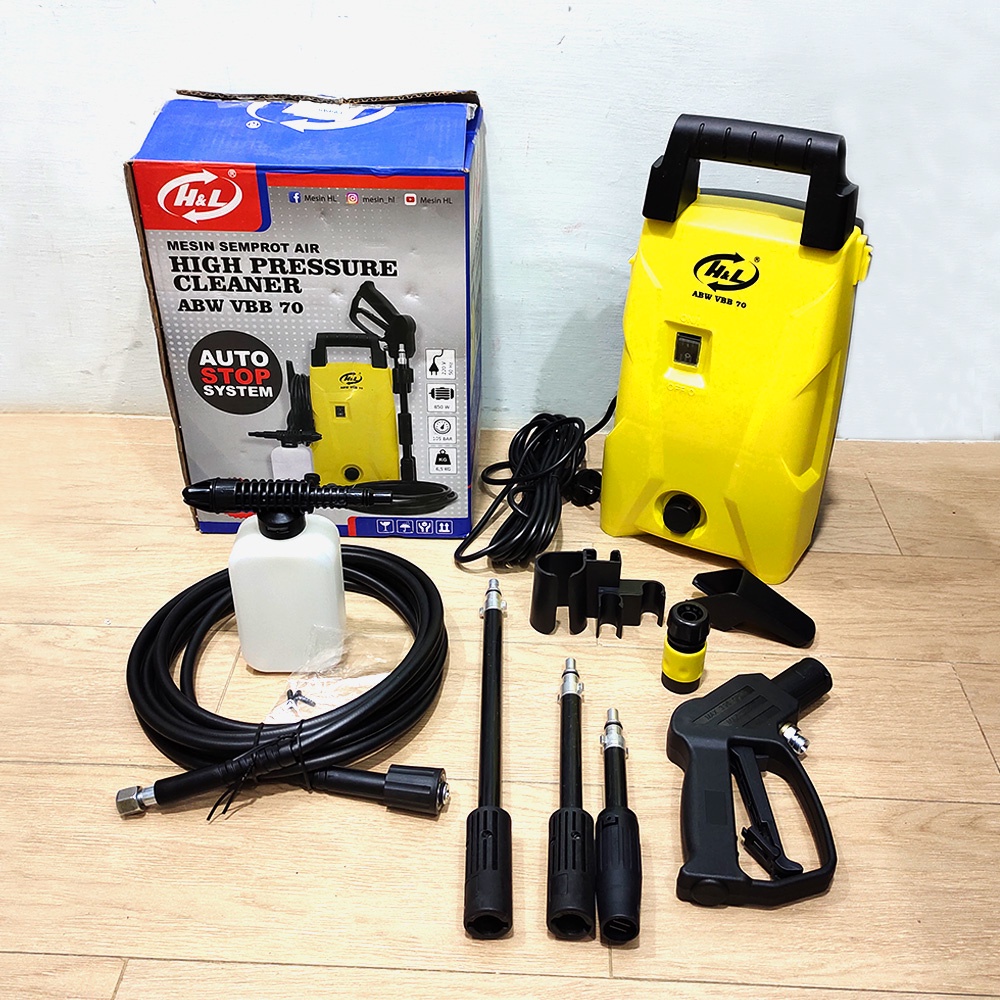 Jual MESIN JET CLEANER H&L / HIGH PRESSURE CLEANER H&L / MESIN SEMPROT ...