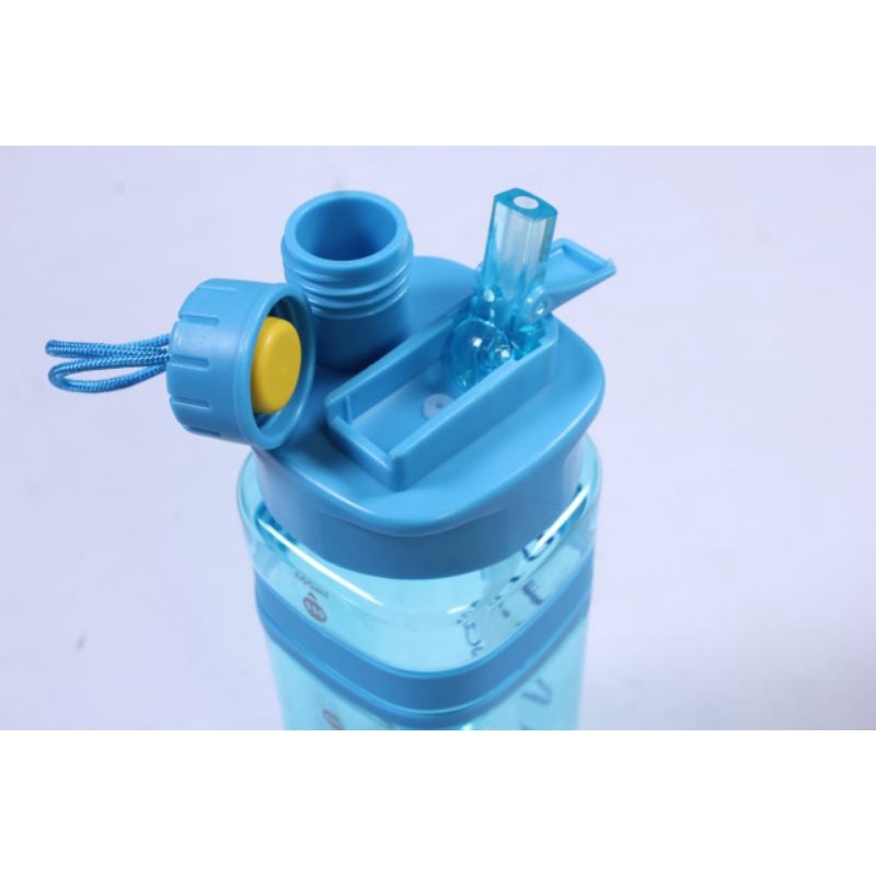 Jual BOTOL MINUM Custom Nama 600ml || Botol Minum 2 in 1 || Botol Minum ...