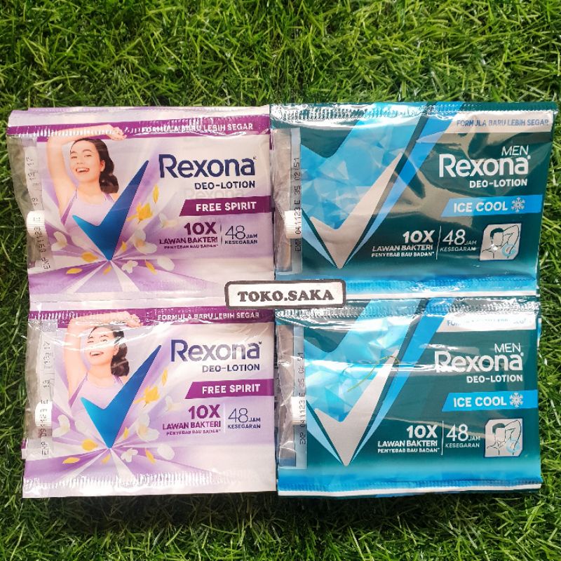 Jual Rexona Sachet per renceng isi 12 sachet | Shopee Indonesia