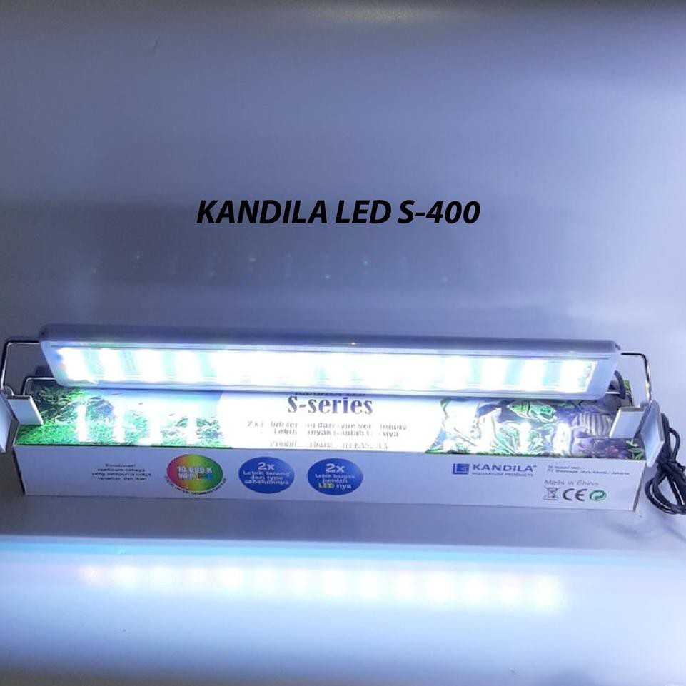 Jual Lampu LED Kandila S400 18 Watt Aquascape Aquarium Akuarium 4 Warna ...
