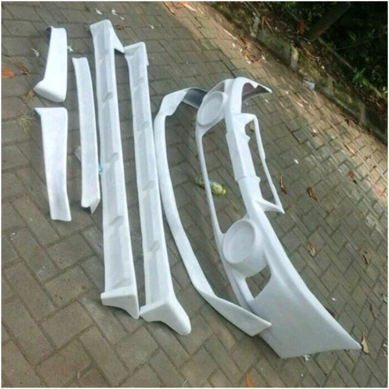 Jual Bodykit body kit mitsubishi lancer evo 4 CK4 full set tanpa cat ONGKIR TERMURAH !! | Shopee ...