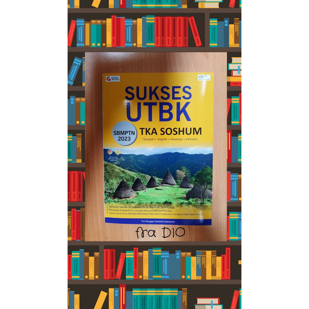 Jual TERMURAH!!! UTBK GANESHA OPERATION SOSHUM 2023 | UTBK 2023 | SBMPTN 2023 | BUKU SAKTI GO ...