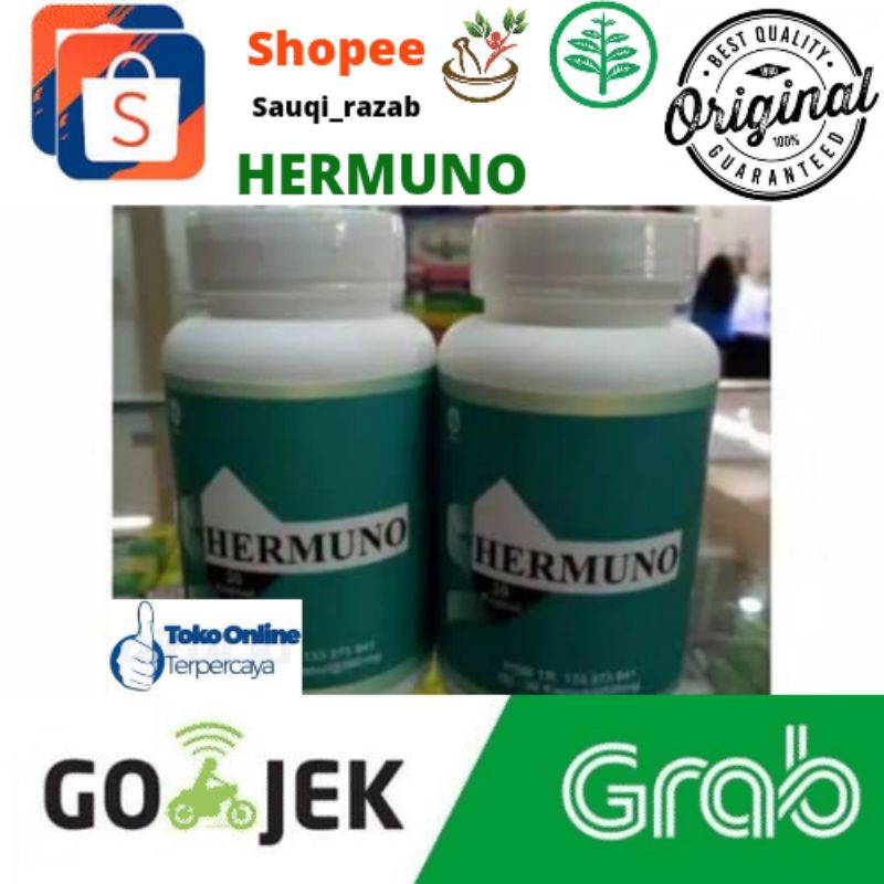 Jual Hermuno intoxic Asli Obat Parasit Original bpom ( isi 30 kapsul ...