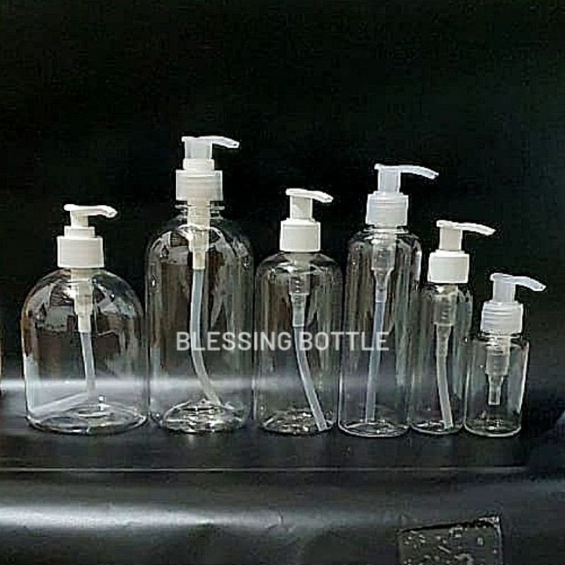 Jual Botol Pump 100ml 250ml 300ml 500ml 1000ml ( pencet ) | Wadah ...