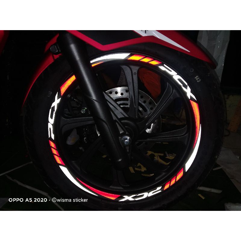 Jual Stiker Velg Pcx 150 / Stiker Velg Pcx 160 / Stiker Resing / Stiker ...