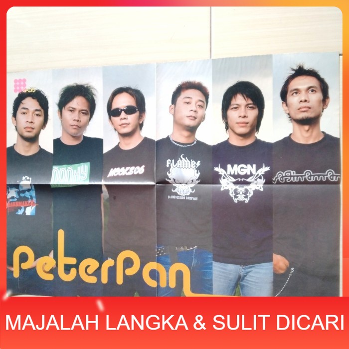 Jual Poster Jumbo PETERPAN & ARIEL (BOLAK BALIK) By Majalah Gadis ...
