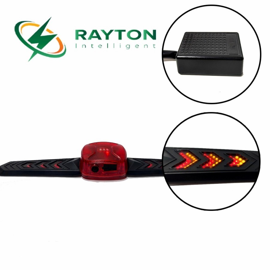 Jual Lampu Helm Wireless LED Helm Helmet 5 Mode 5 In 1 RTD M01E ...