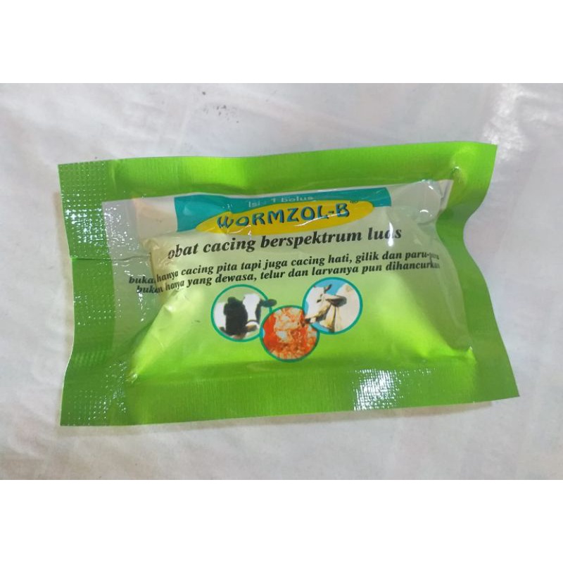 Jual wromzol-b bolus obat cacing kambing,sapi,kuda,kerbau | Shopee ...