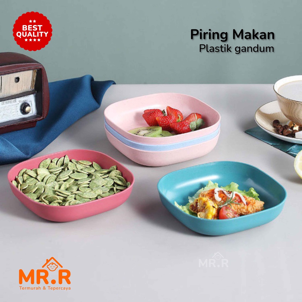 Jual Piring Persegi Kecil Piring Buah Piring Sayur Piring Makanan ...