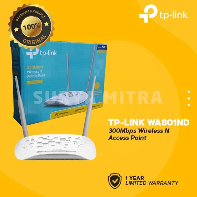 Jual Wireless N Access Point Tp-Link Tl-Wa801Nd 300Mbps - Murah ...