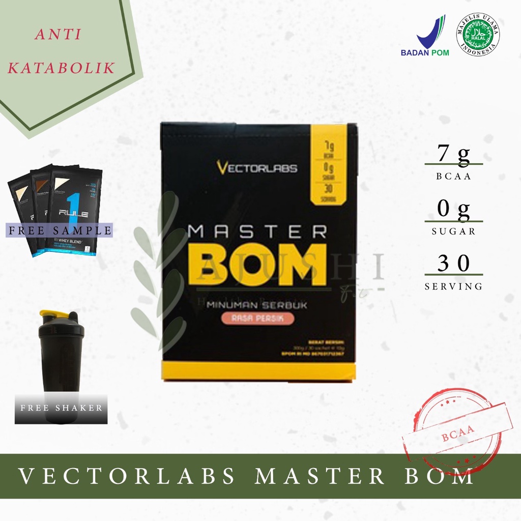 Jual Vectorlabs Master Bom 30serv ( Suplemen Bcaa ) | Shopee Indonesia