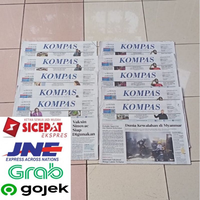 Jual koran kompas kliping 1 edisi | Shopee Indonesia