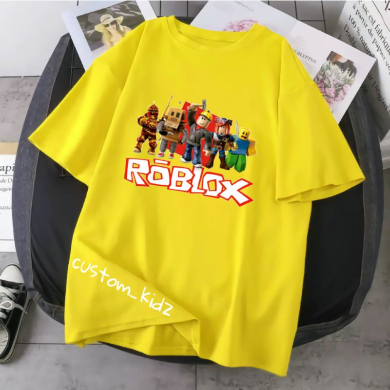 Jual ROBLOX kaos anak bisa untuk cowok cewek( unisex) | Shopee Indonesia