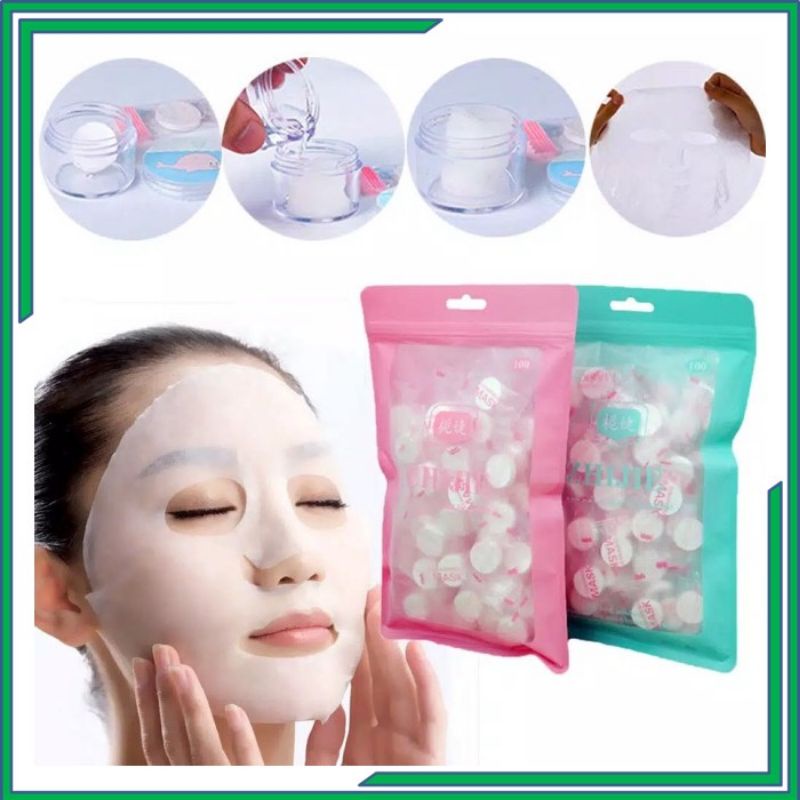 Jual COMPRESSED MASK / DIY COMPRESSED MASK / PAPER SHEET MASK | Shopee ...